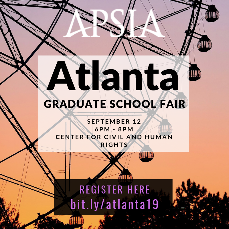 APSIA International Affairs Graduate School Fair, Atlanta - Global Atlanta