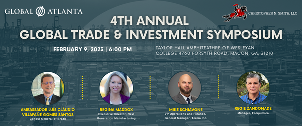 Fourth Annual Global Trade and Investment Symposium in Macon - Global ...
