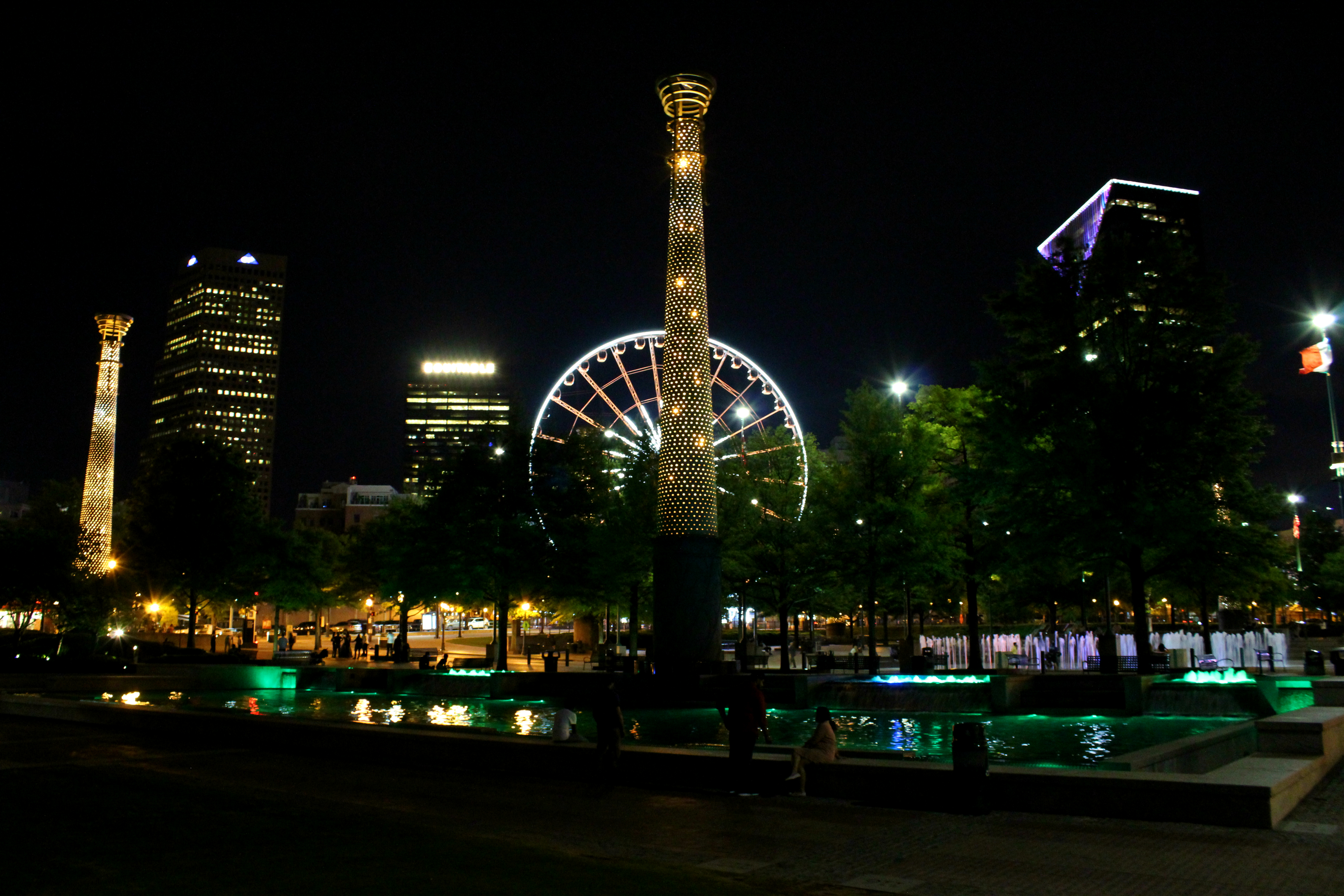 Atlanta Lights Up to Support Rio de Janeiro, Mark 20th Olympic ...
