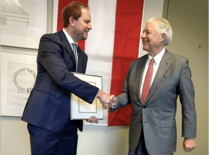 Austrian Honorary Consulate Passes From Father to Son in Atlanta ...