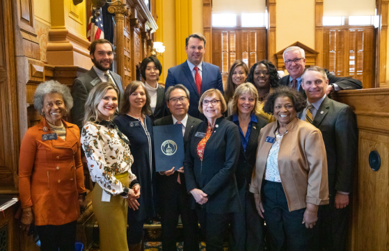 Japanese Consulate Commended at Capitol on 49th Anniversary in Atlanta ...