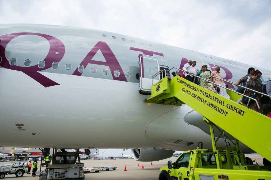 Amid Pre-Flight Turbulence, Qatar Airways Takes Off From Atlanta ...