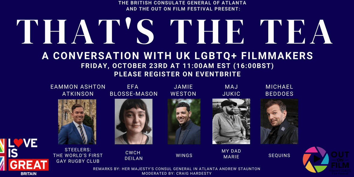 The British Consulate General in Atlanta and the Out on Film Festival ...
